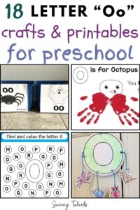 18 Free Letter O Crafts, Printables, and Activities - Saving Talents