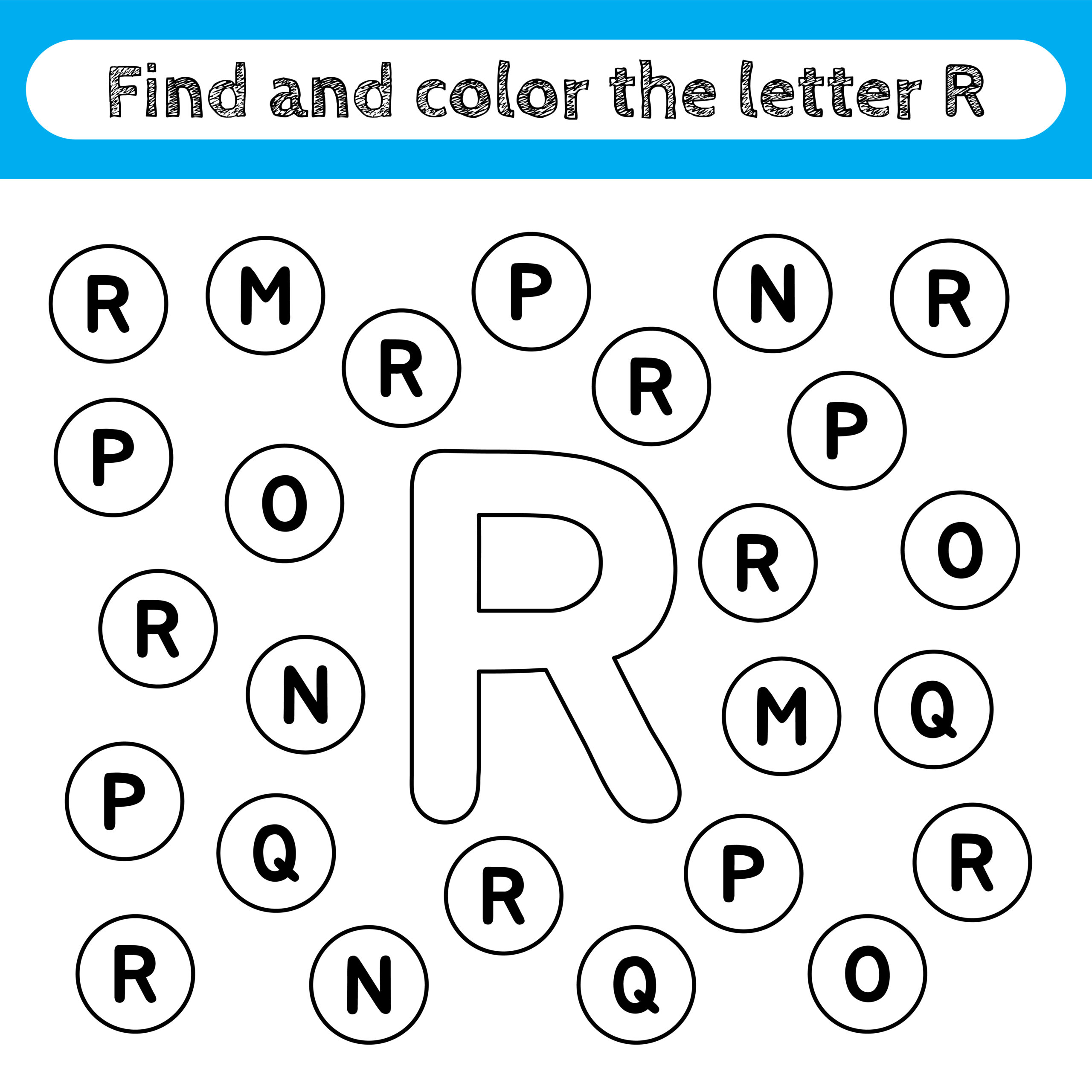 Free Letter R Worksheets, Crafts, Printables, and Activities - Saving ...