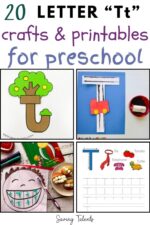 Free Letter T Crafts, Worksheets, Activities, and More - Saving Talents