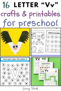 Free Letter V Crafts, Printables, Activities, and Worksheets - Saving ...