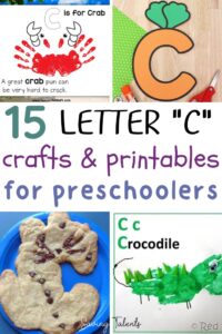 15 Letter C Crafts and Printables - Saving Talents
