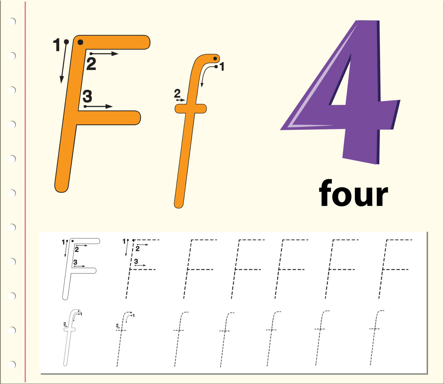 Letter F Crafts, Printables & Activities - Saving Talents