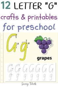 Letter G Crafts, Activities, & Printables - Saving Talents