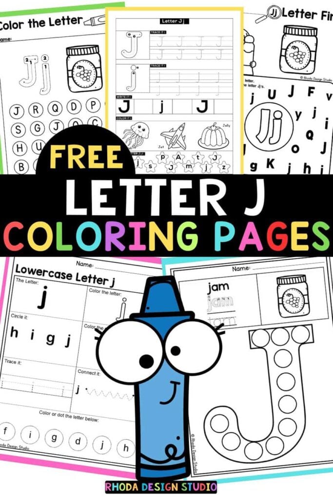 Letter J Crafts, Printables, and Worksheets - Saving Talents