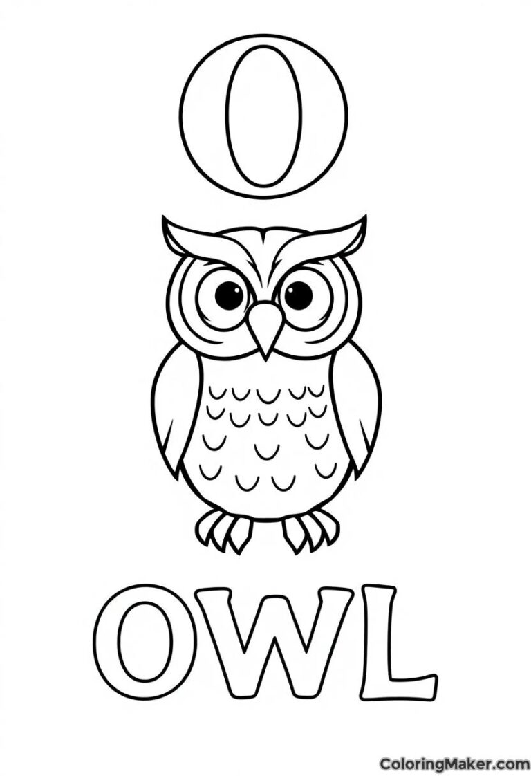 18 Free Letter O Crafts, Printables, and Activities - Saving Talents