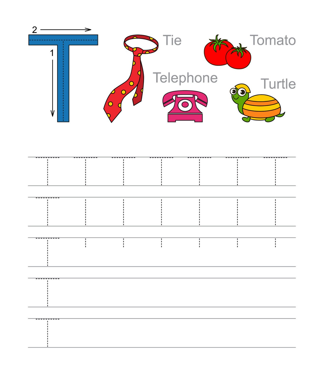 Free Letter T Crafts, Worksheets, Activities, and More - Saving Talents