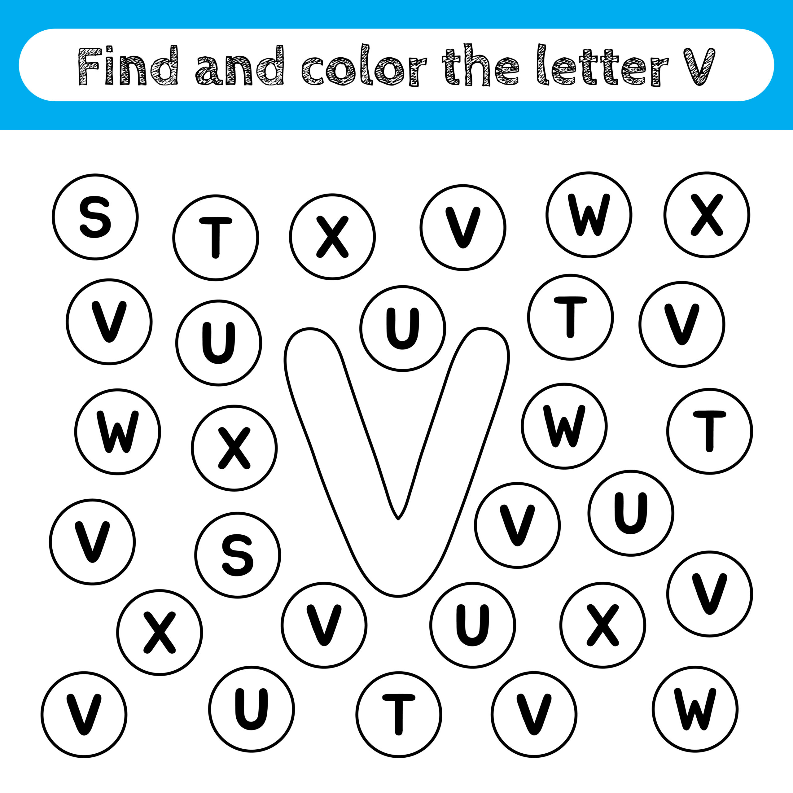 Free Letter V Crafts, Printables, Activities, and Worksheets - Saving ...
