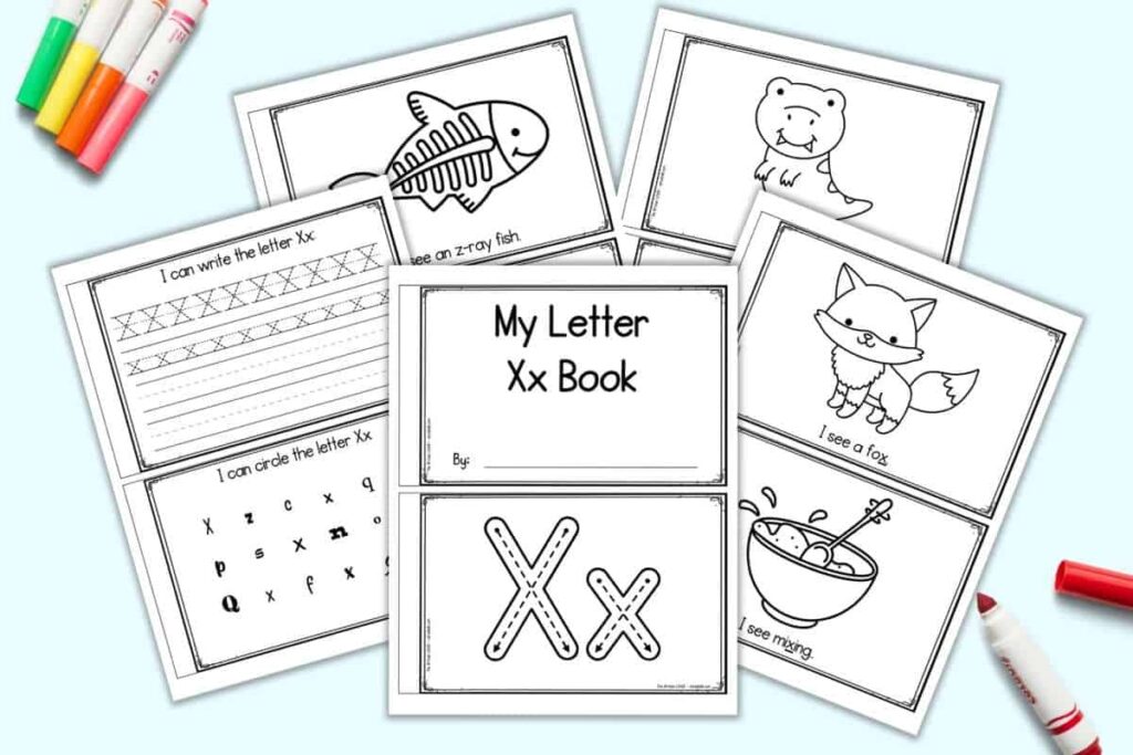 17 Free Letter X Crafts, Worksheets, Activities, Printables, and More ...