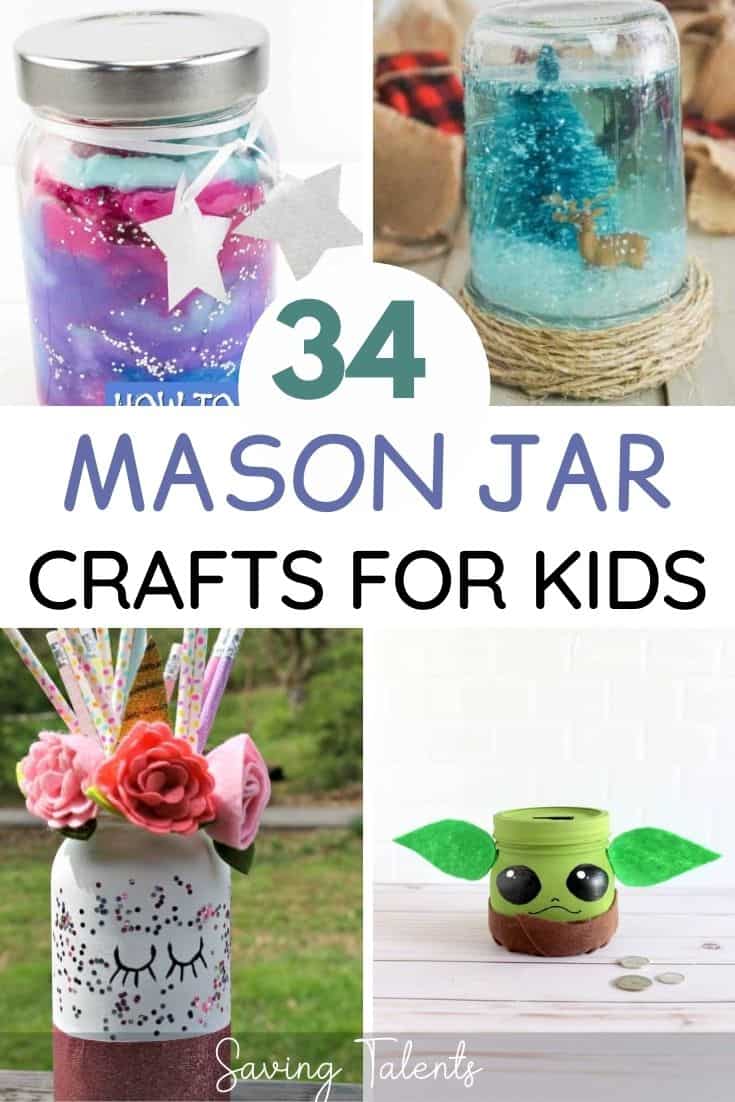 34 Engaging Mason Jar Crafts for Kids That Spark Creativity - Saving ...