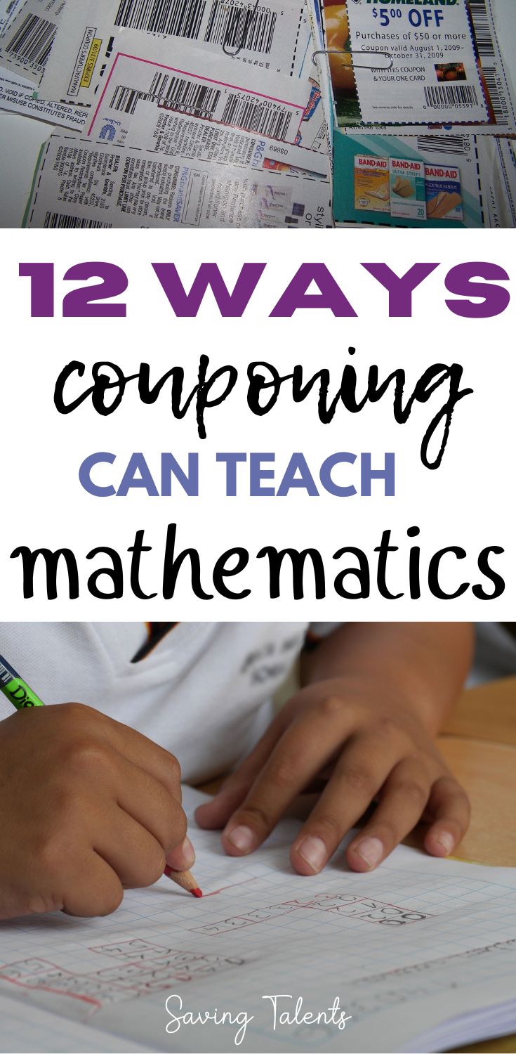 12 Ways on How Coupons Teach Math for Kids - Saving Talents