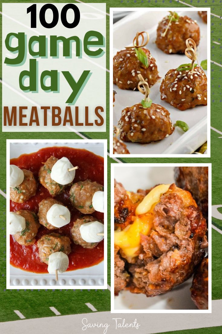 Game Day Meatball Recipes for Your Super Bowl Football Party - Saving ...