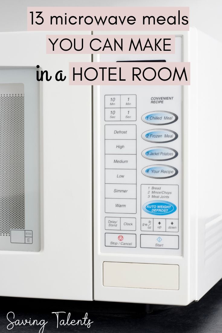 13 Delicious Home Cooked Microwave Meals For Cooking in a Hotel Room ...