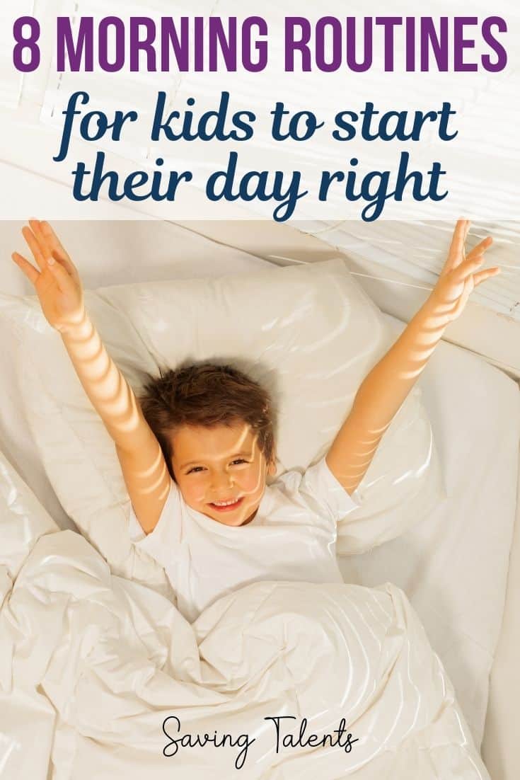 8 Morning Routines For Kids To Start Their Day Right - Saving Talents