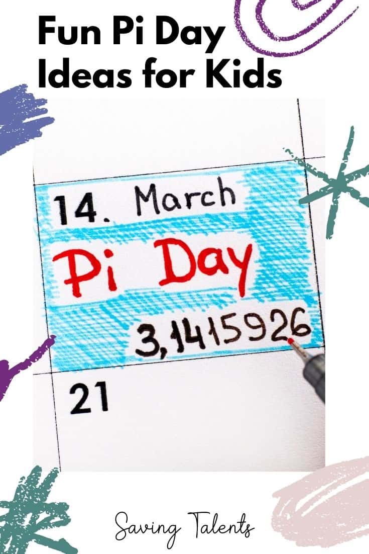 Pi Day Crafts and Activities for Kids - Saving Talents