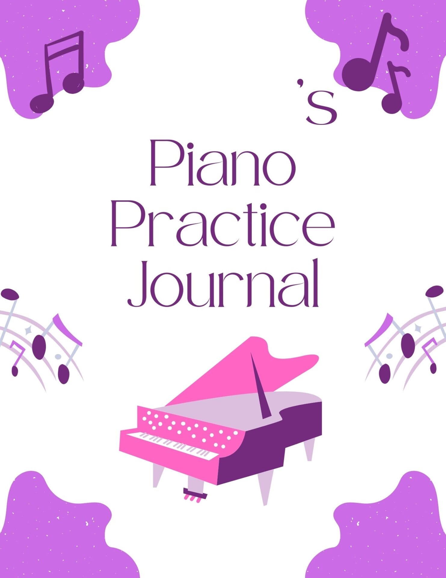 Free Printable Piano Practice Tracking Charts - Saving Talents