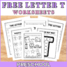 Free Letter T Crafts, Worksheets, Activities, and More - Saving Talents