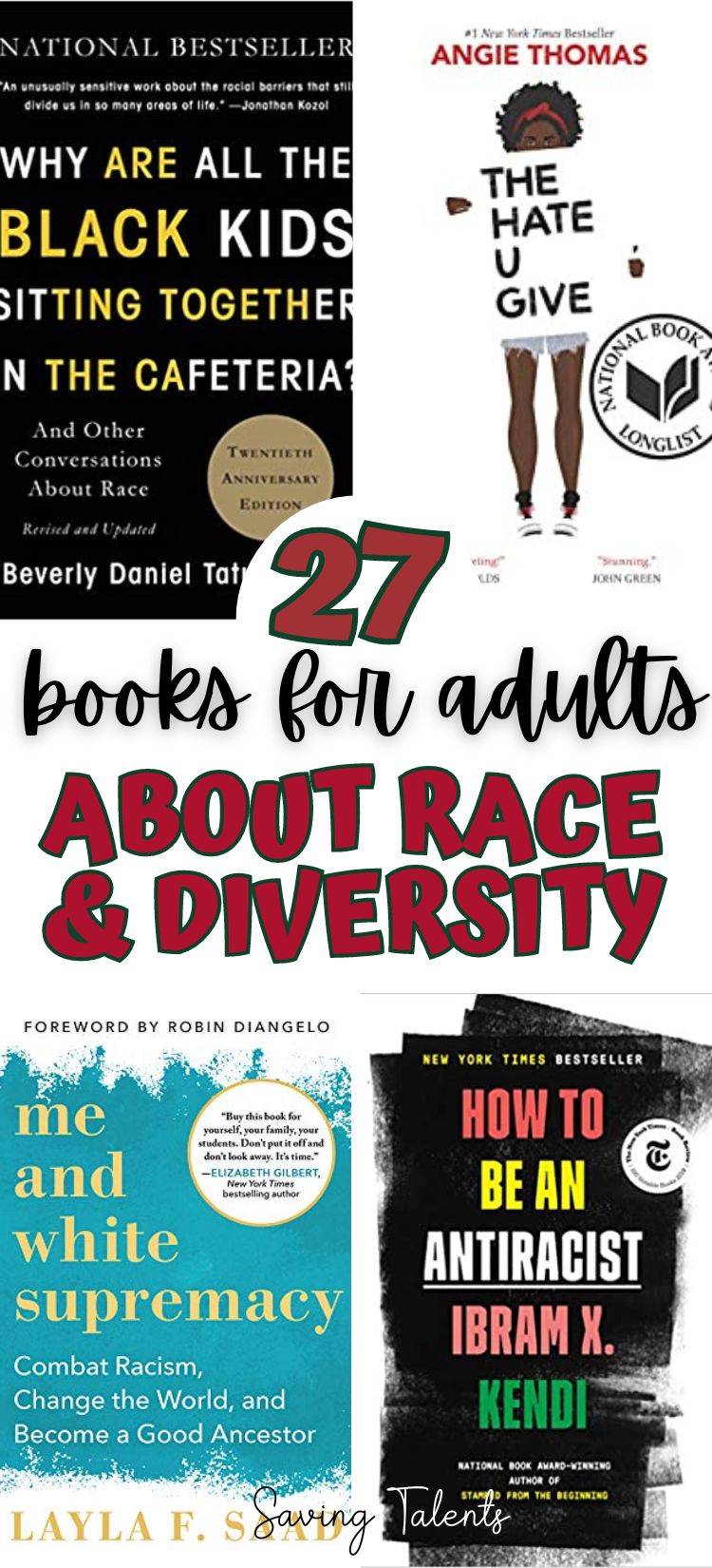 27 Books for Adults to Learn About Race and Diversity - Saving Talents