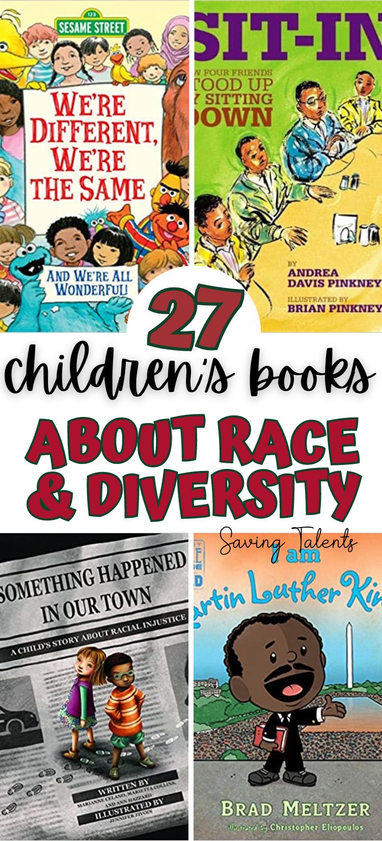 35 Books on Teaching Kids About Racism and Diversity - Saving Talents