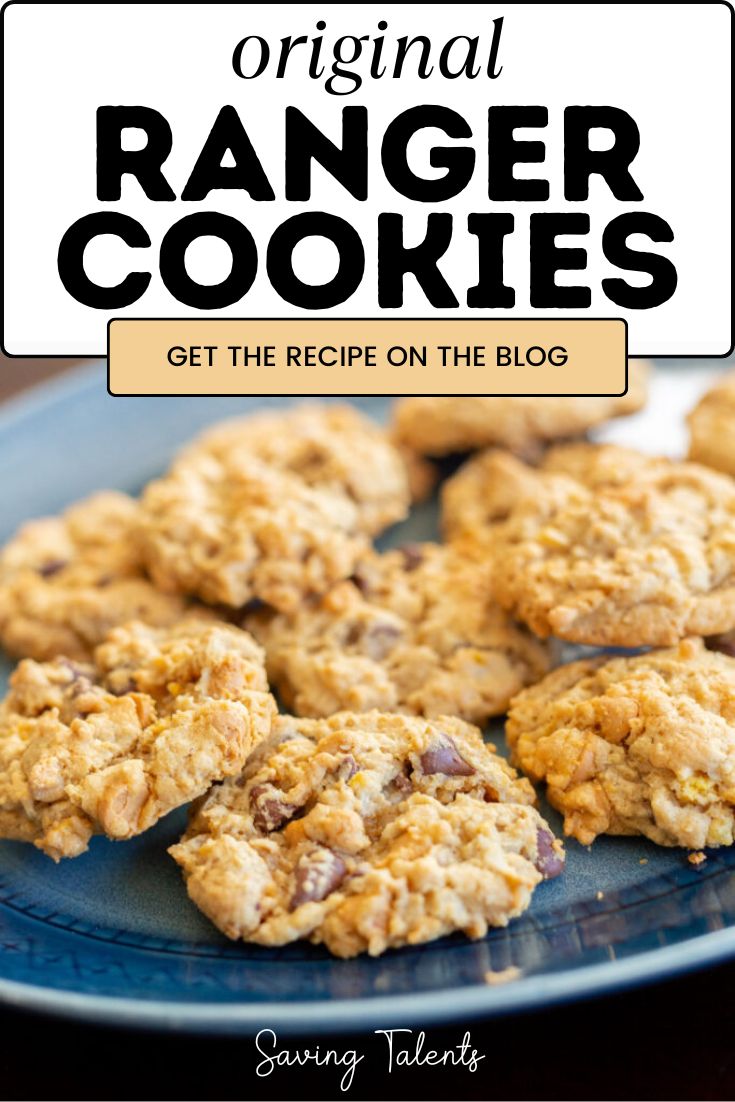 Original Homemade Ranger Cookies Recipe You Need to Try! - Saving Talents