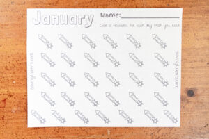 Free Printable Reading Charts for Kids (Month by Month) - Saving Talents