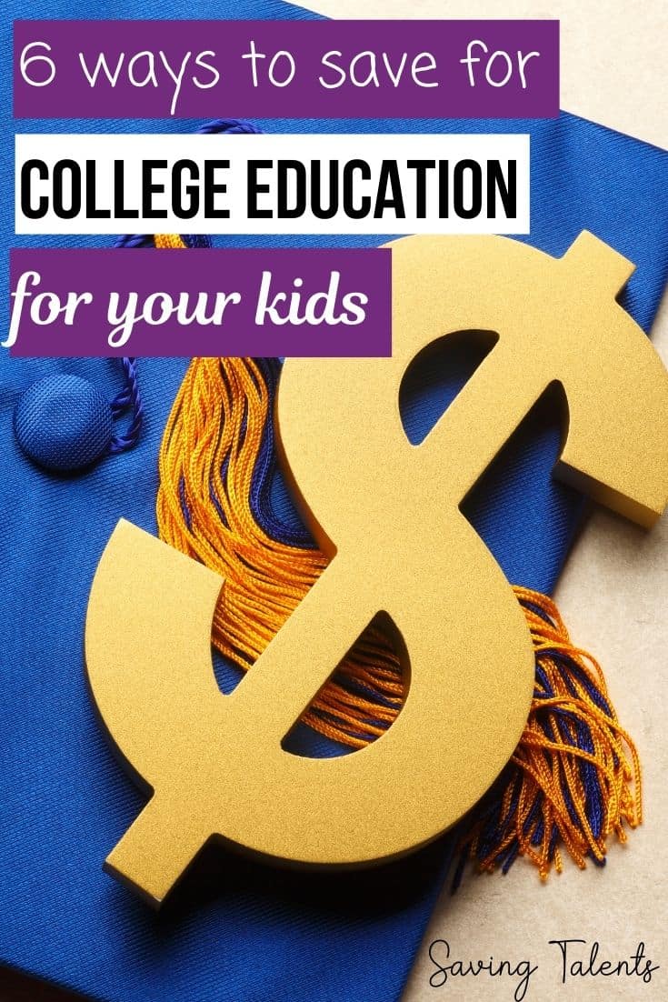 6 Best Ways to Save for Your Child's College Education Costs - Saving ...