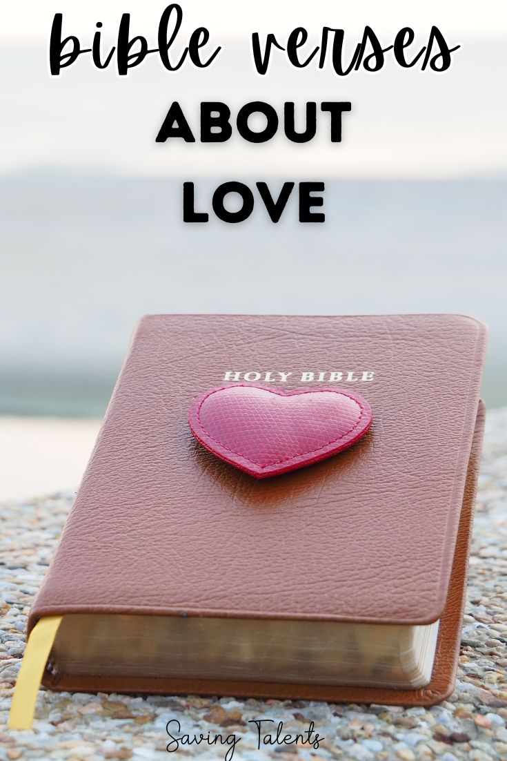 70 Bible Verses & Scriptures About Love - Saving Talents