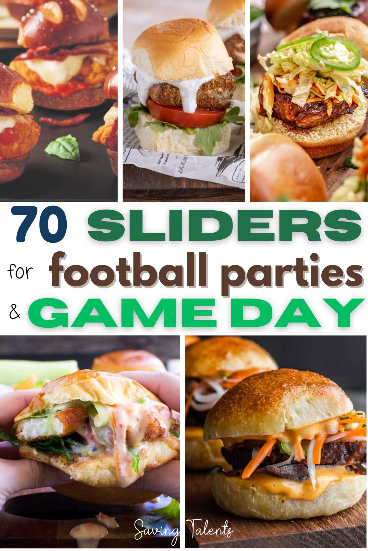 70 Sliders Recipes for Your Super Bowl Football Party on Game Day ...