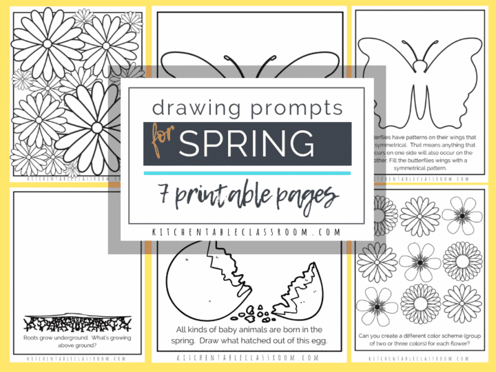 20 Free Spring Worksheets for Preschool Kids - Saving Talents