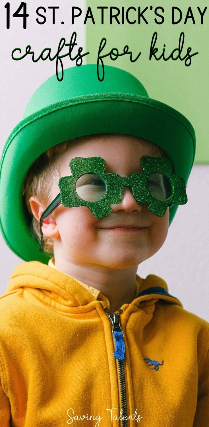 26 Fun St Patrick's Day Crafts for Kids - Saving Talents