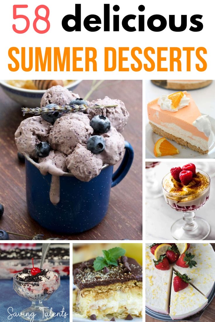 57 Best Summer Dessert Recipes to Keep Cool! - Saving Talents