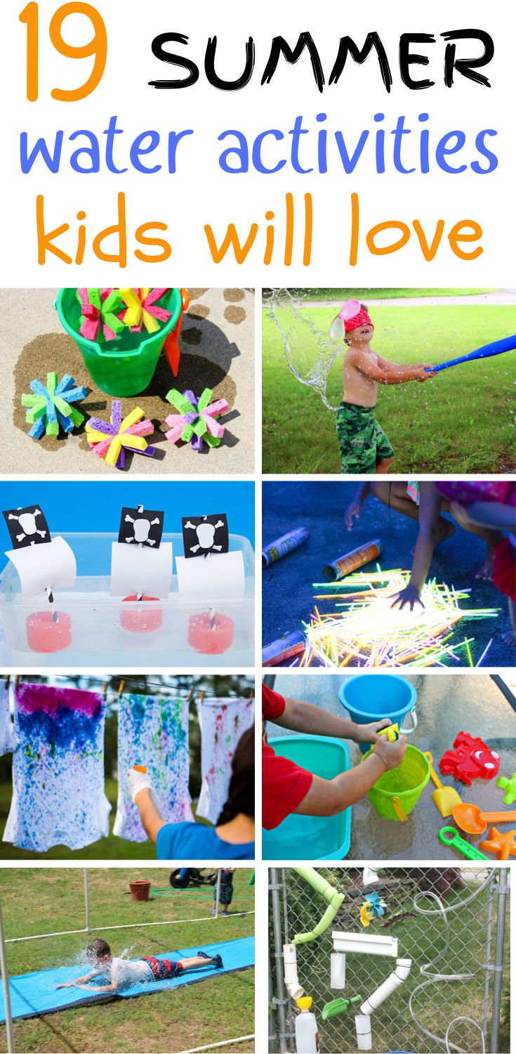 19 Fun Summer Water Activities for Kids - Saving Talents