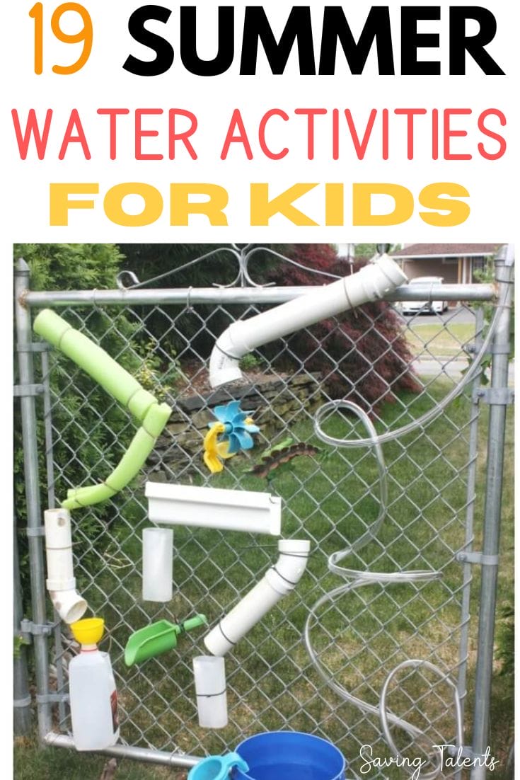 19 Fun Summer Water Activities for Kids - Saving Talents