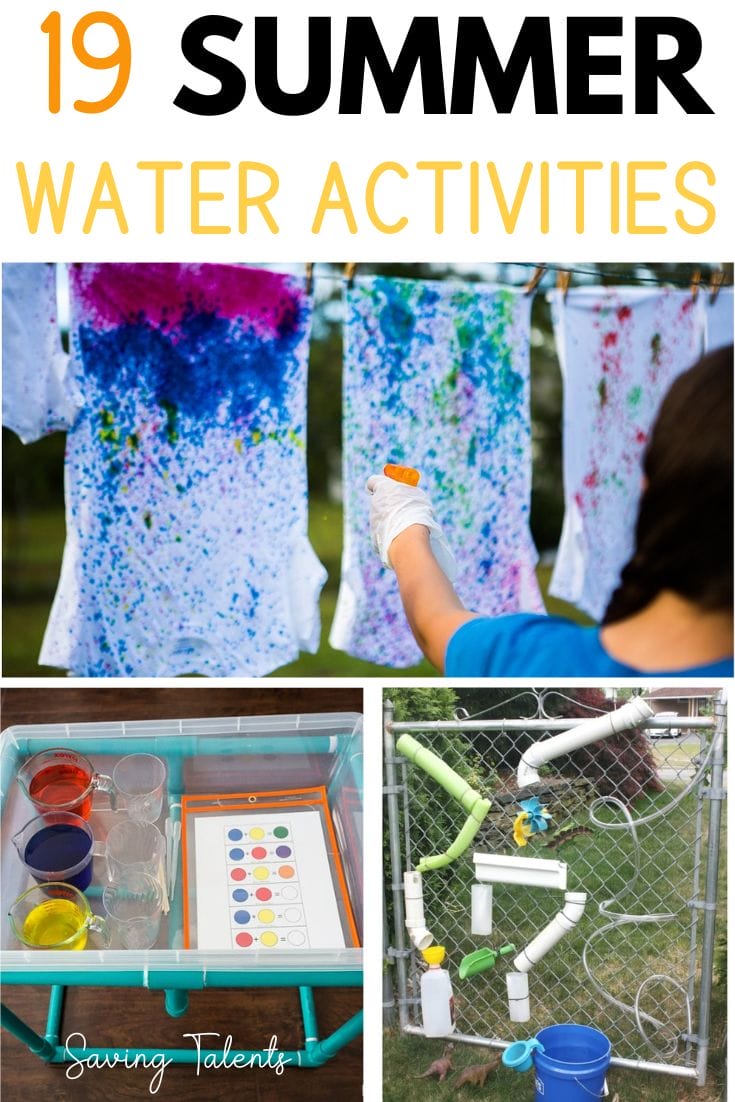 19 Fun Summer Water Activities for Kids - Saving Talents