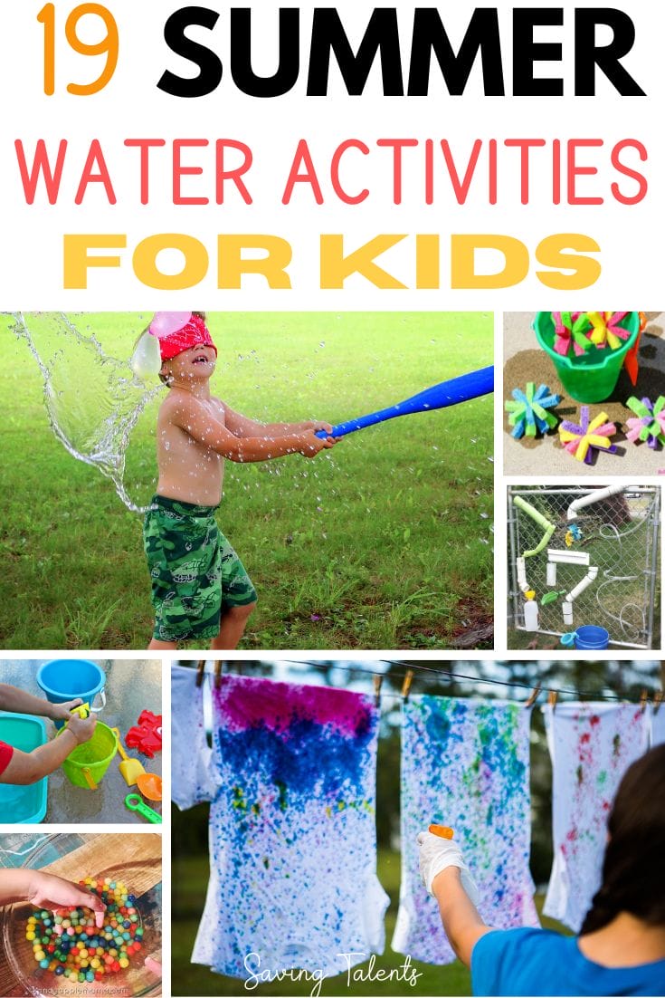 19 Fun Summer Water Activities for Kids - Saving Talents