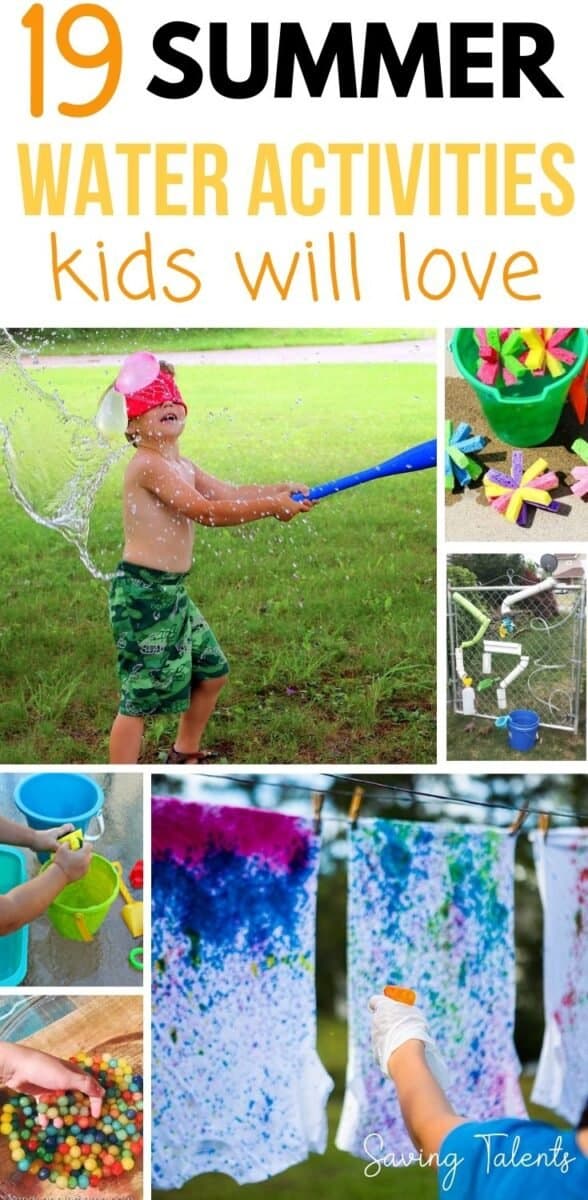19 Fun Summer Water Activities for Kids - Saving Talents