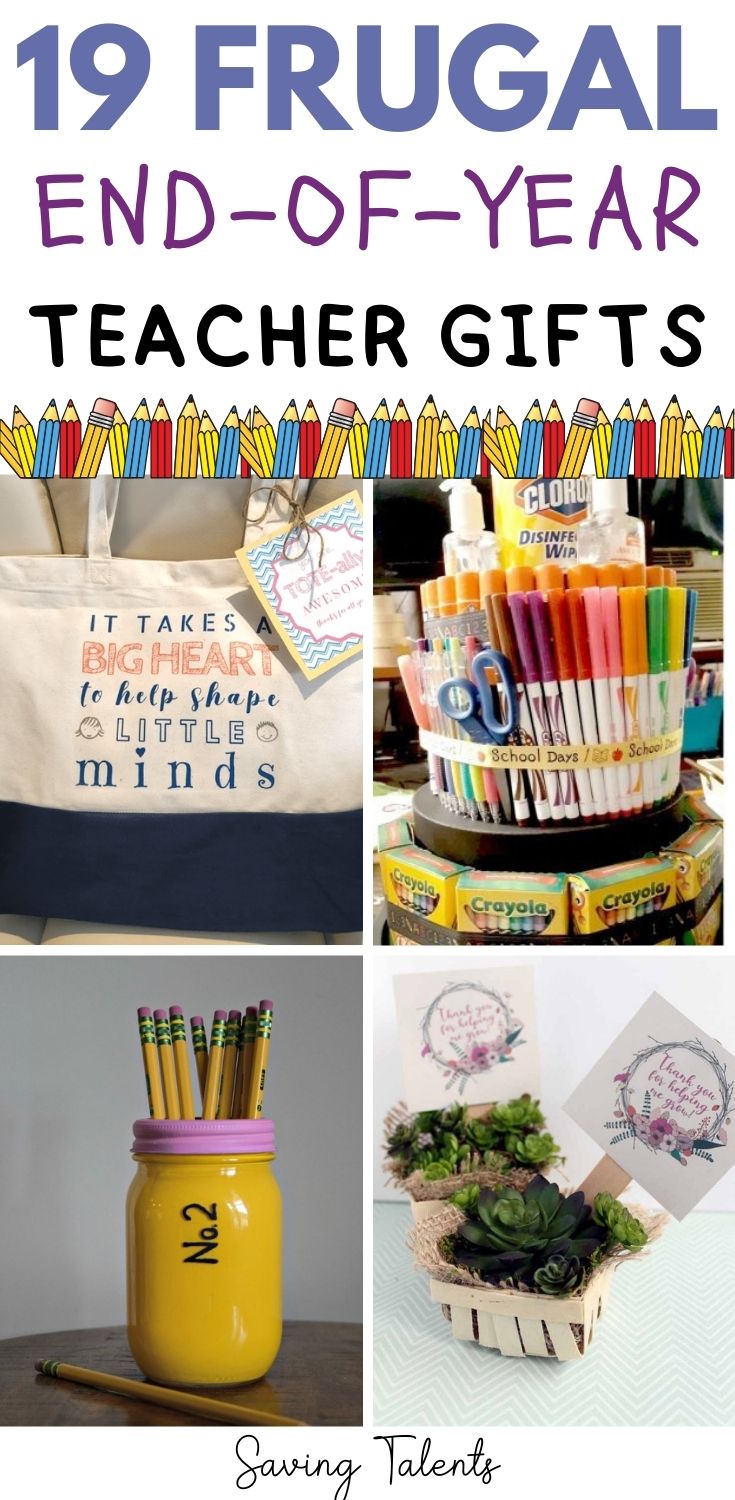 19 Frugal End of School Year Teacher Appreciation Gifts