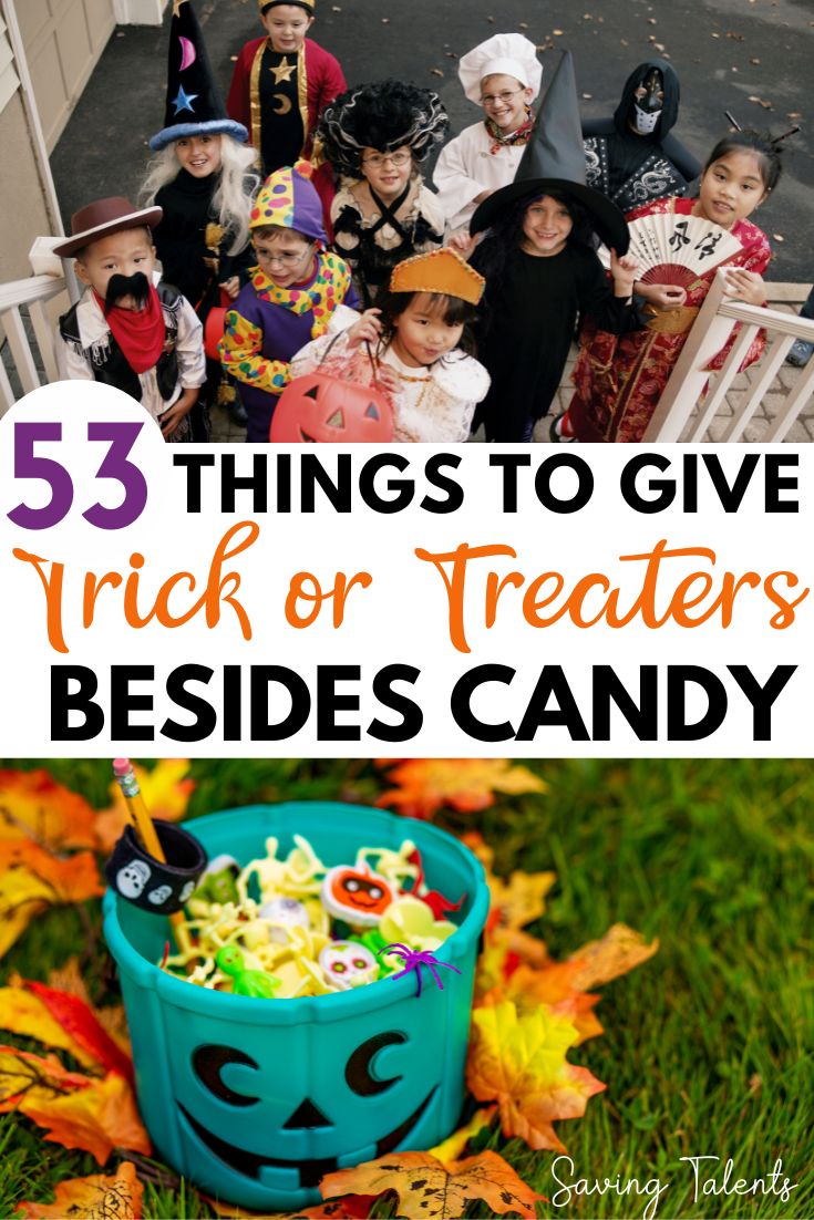 50+ Halloween Non-Candy Treats for Trick-or-Treat This Year - Saving ...