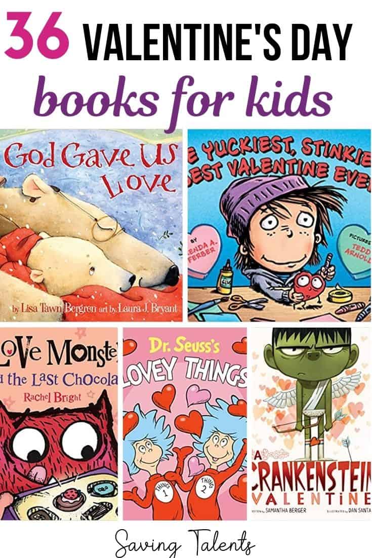 36 Valentine's Day Books for Kids - Saving Talents