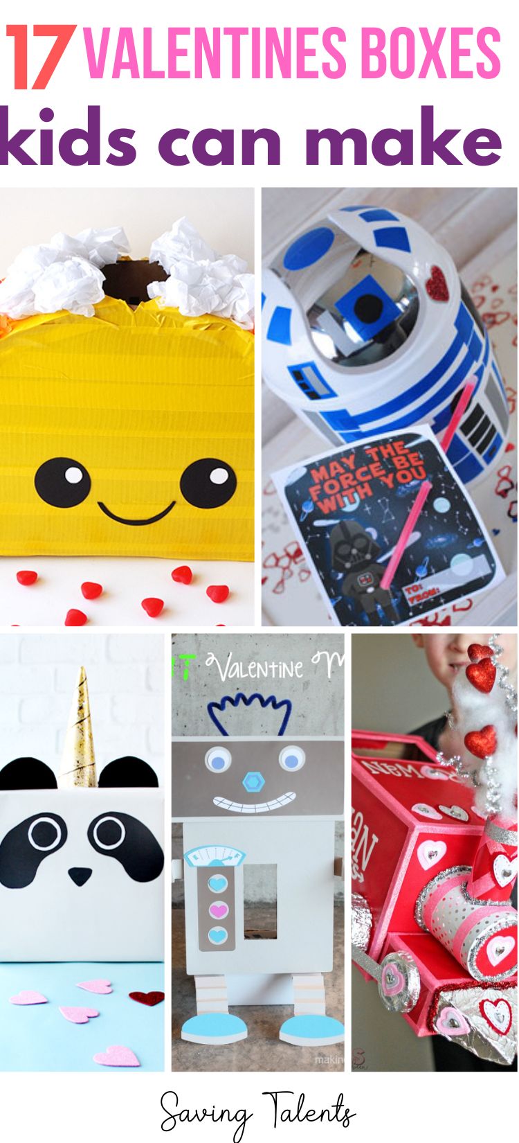 17 Valentine's Day Boxes that Kids Can Make - Saving Talents