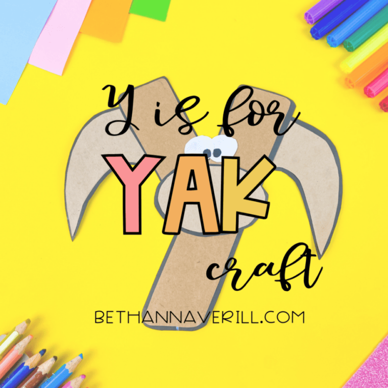 Free Letter "Y is for" Crafts, Worksheets, Printables, and Activities